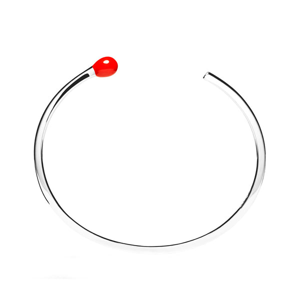 Matchstick Cuff with Red Tip - Nora Kogan