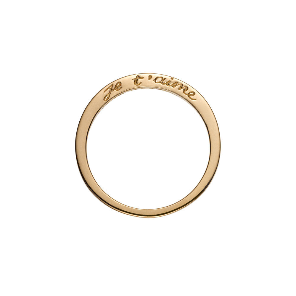 LOVED & JE T'AIME RINGS - Nora Kogan